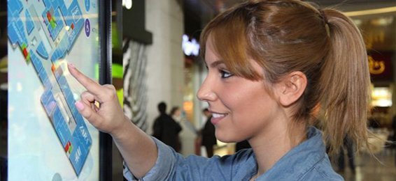 Freestanding PCAP Outdoor Touch Screen Posters - Resay Technologies