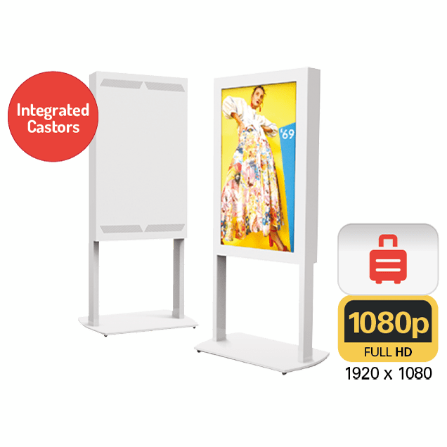 Freestanding Ultra High Brightness Digital Poster