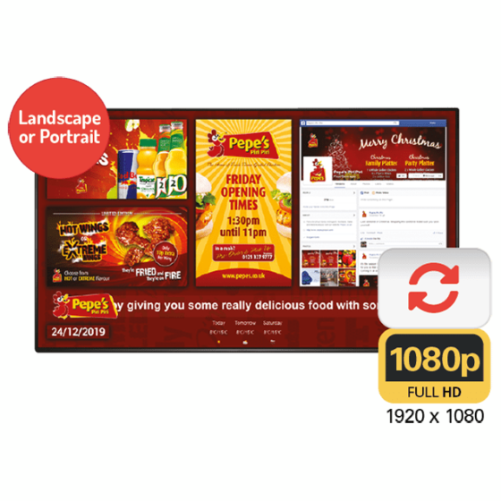 32" - 55" Network Digital Menu Boards - Resay Technologies